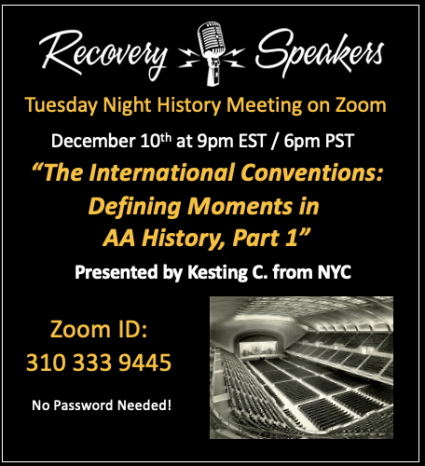 AA - Alcoholics Anonymous | Recovery Speakers