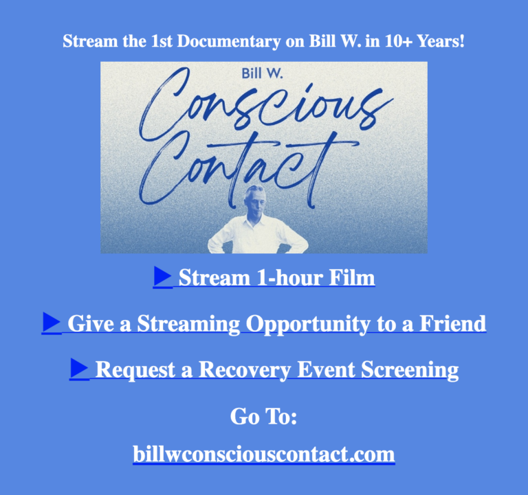 Behind The Scenes "Bill W.: Conscious Contact" presented by Jay S. - 5/6/2025 | Recovery Speakers